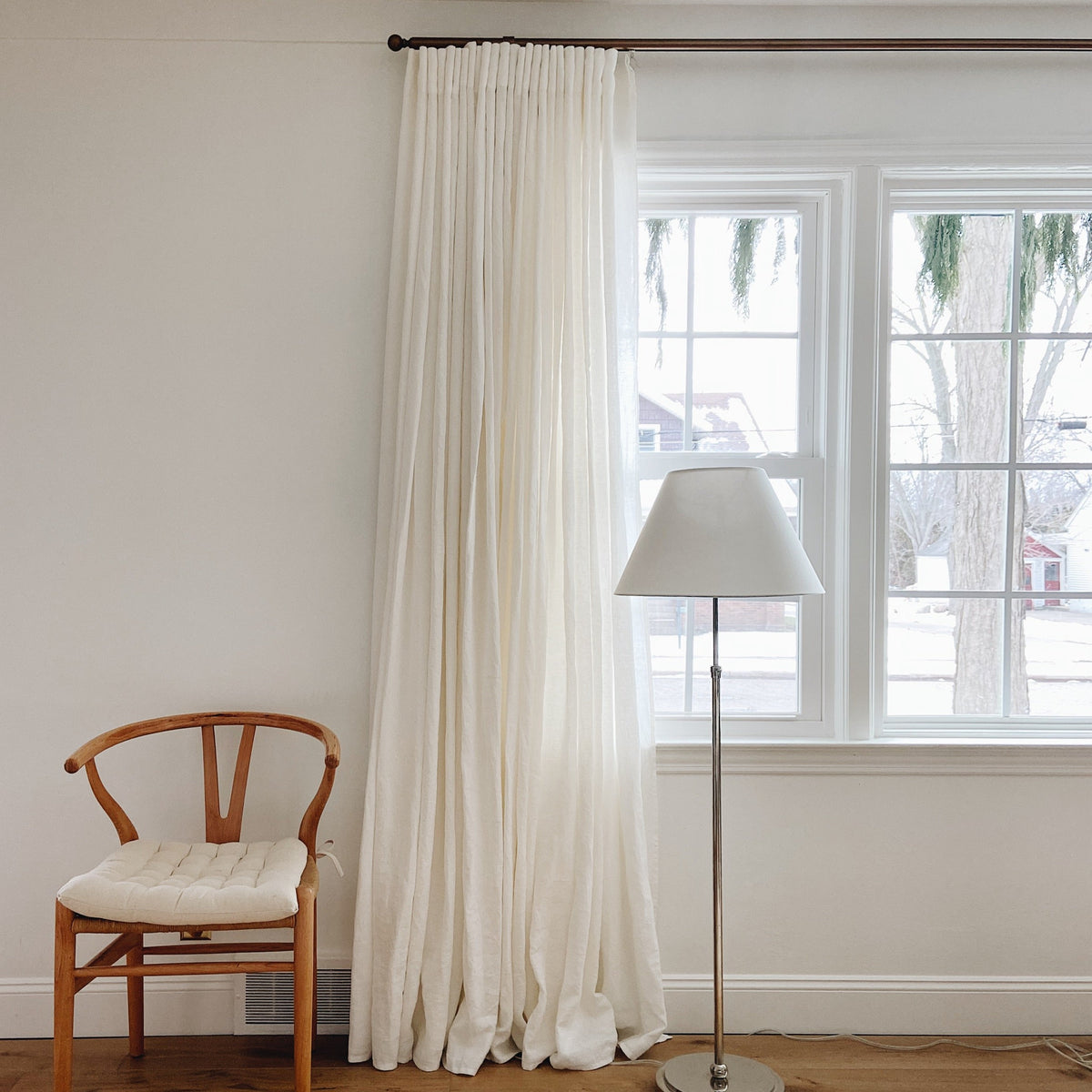 Zip Curtain Rod - Black – Stoffer Home