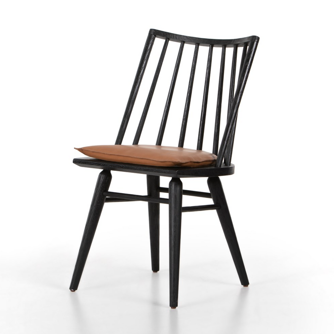 Paton black oak windsor dining chair store