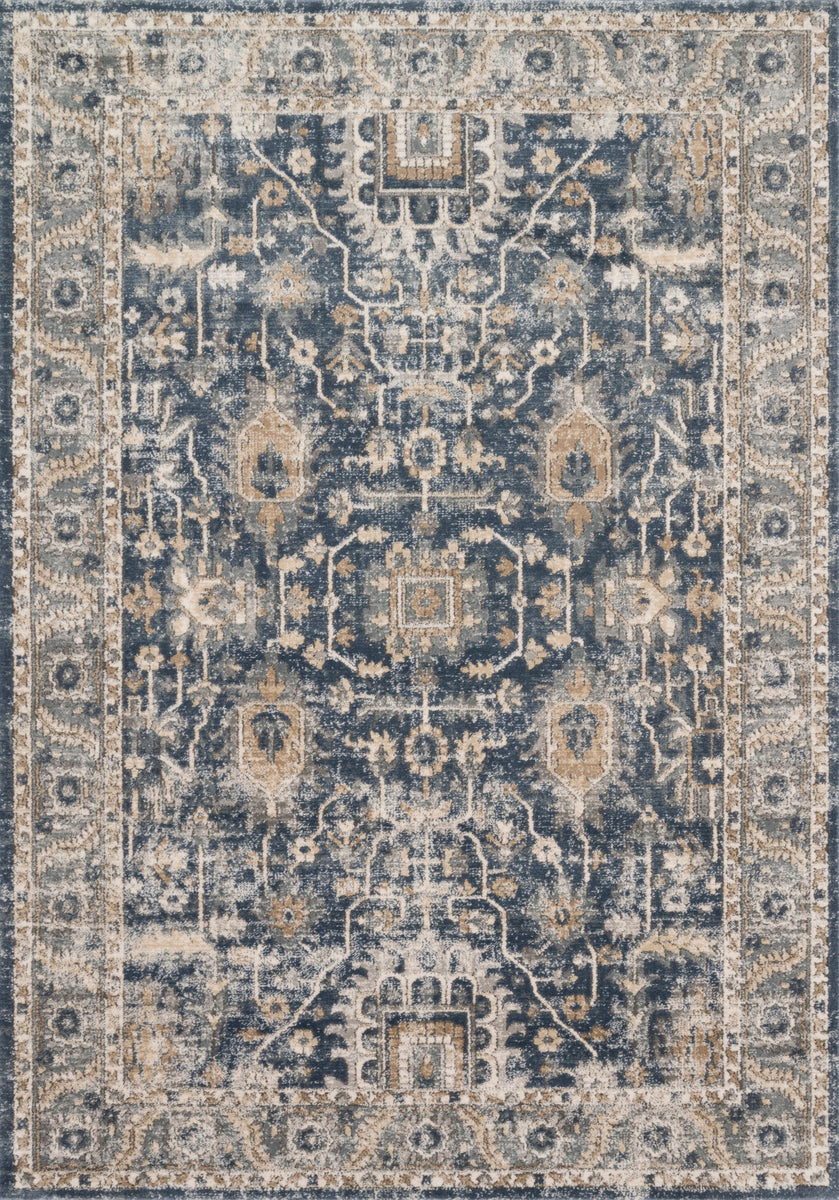 Teagan Rug - Denim / Pebble – Stoffer Home